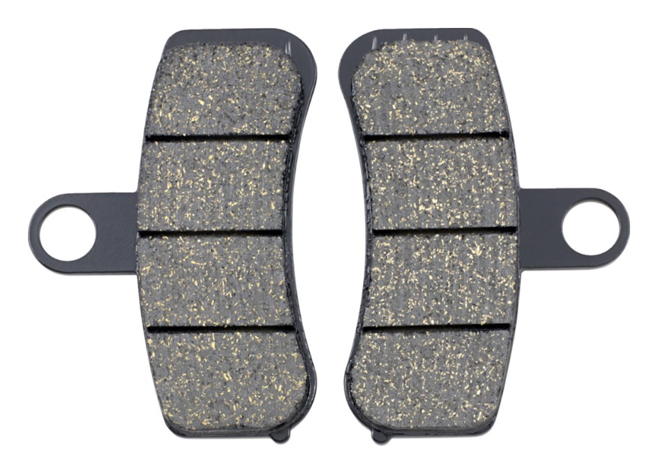 Lyndall Brakes Gold-Plus Front Brake Pads For Harley Softail / Dyna ...