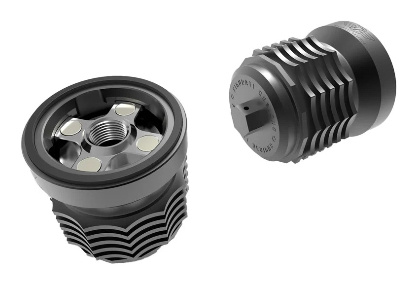 Figurati Designs Performance Magnetic Oil Filter For Harley 1984-2026 ...