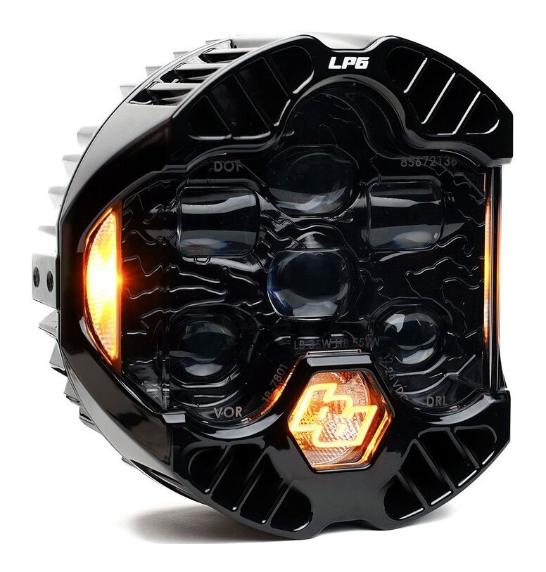 Baja Designs DOT LP6 LED DRL Headlight Kit For Harley | JPCycles.com