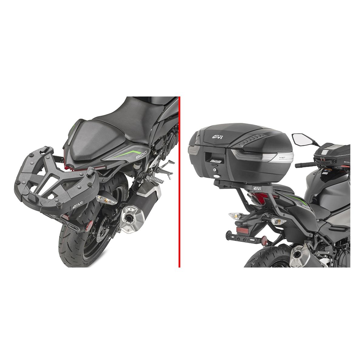 Givi SR4136 Top Case Rack Kawasaki Z500 2024-2026 | JPCycles.com