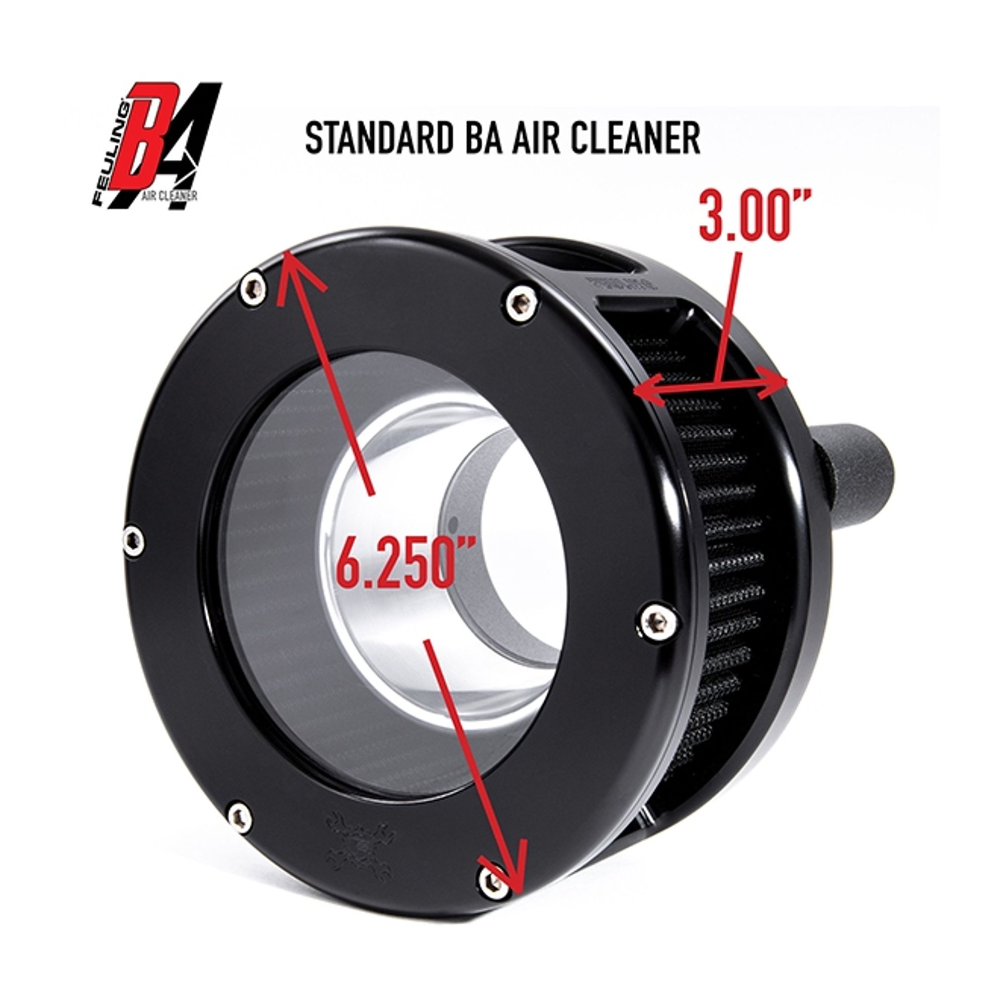Feuling BA Air Cleaner Kit For Harley Twin Cam 1999-2017 | JPCycles.com