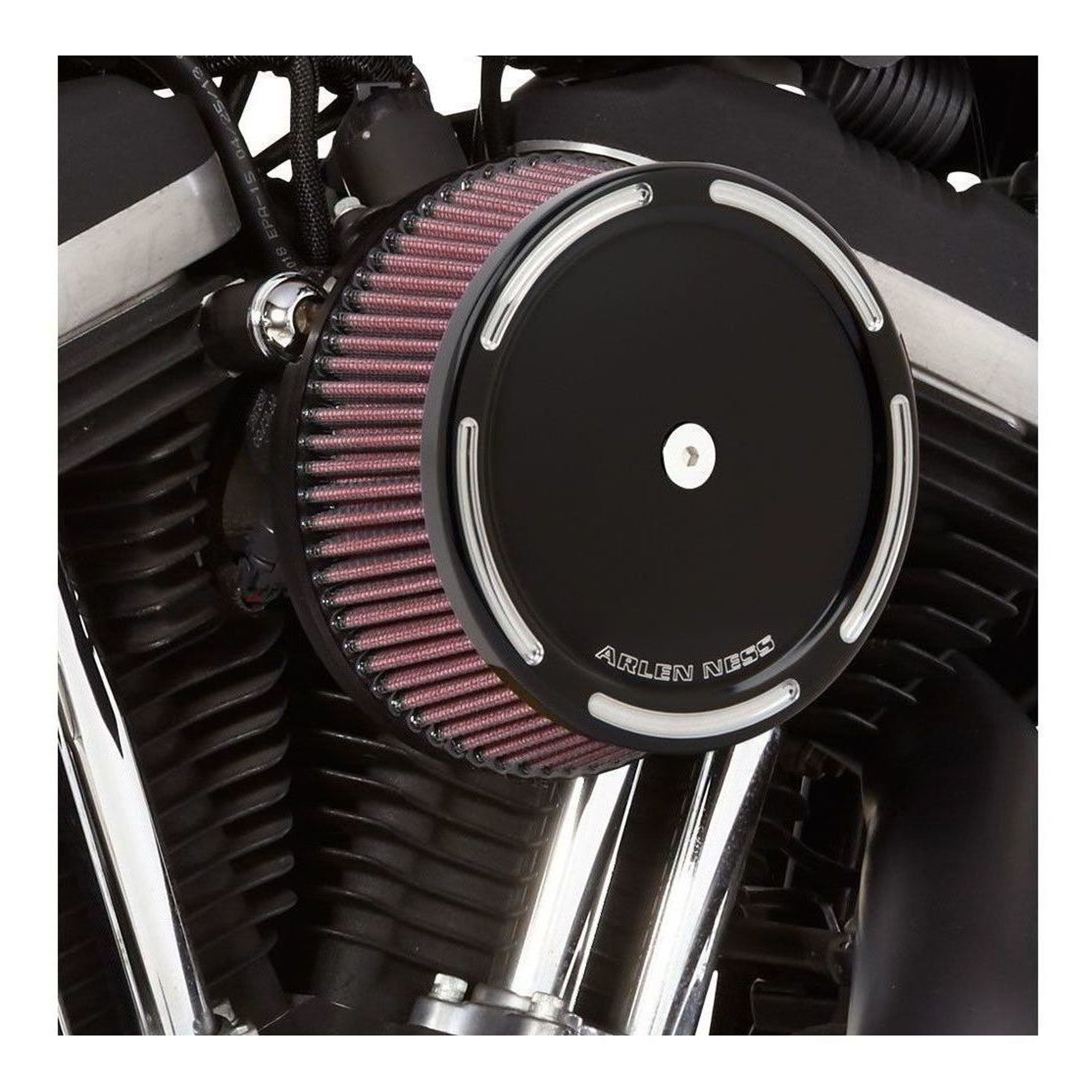 Arlen Ness Slot Track Stage 1 Big Sucker Air Cleaner Kit For Harley ...