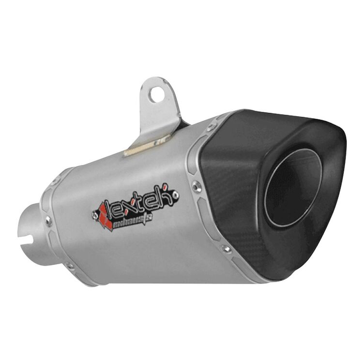 Lextek XP10 L Titanium Look Hex Left Side Slip On | JPCycles.com